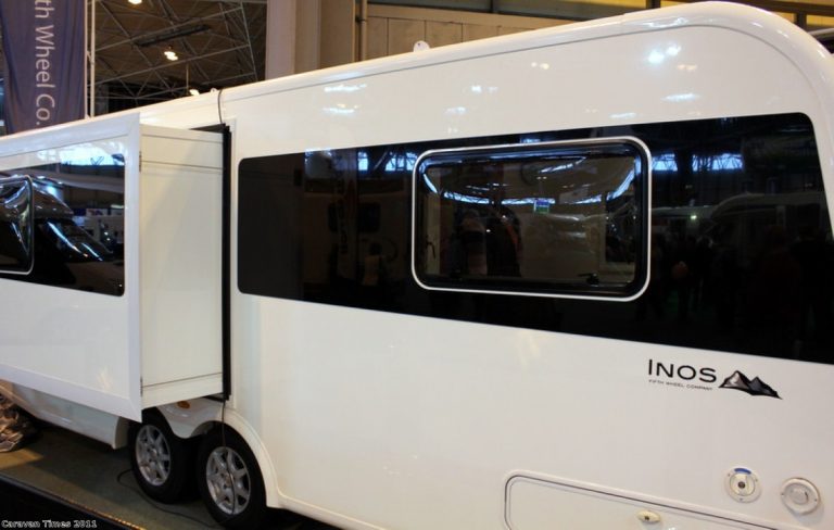 Fifth Wheel Inos: Europe's first slide-out caravan