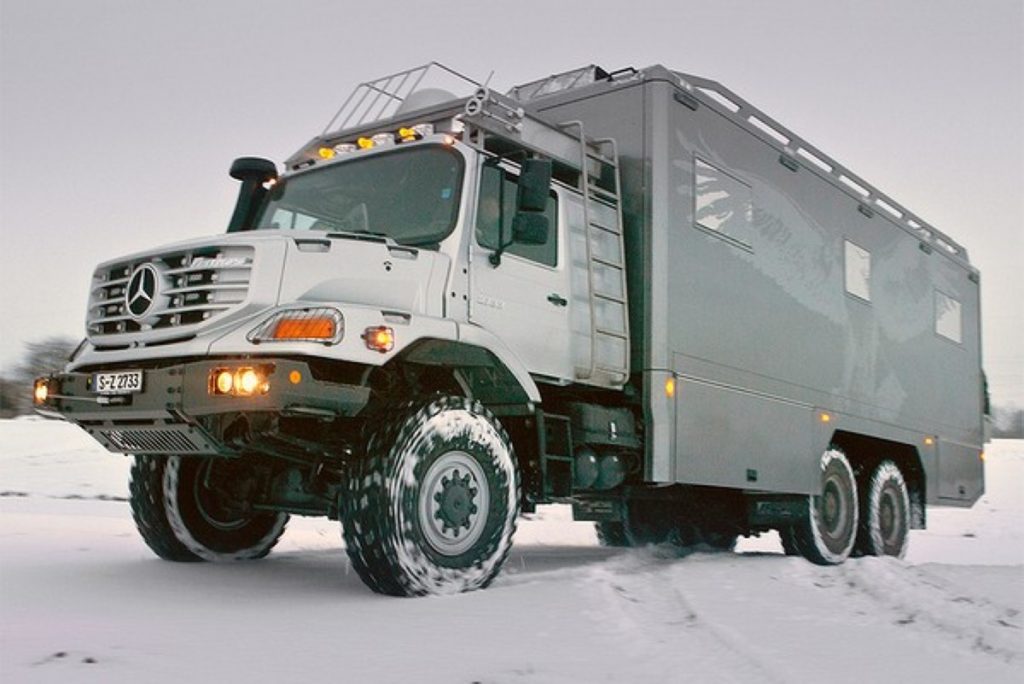Meet the Zetros: the monster motorhome from Mercedes Benz