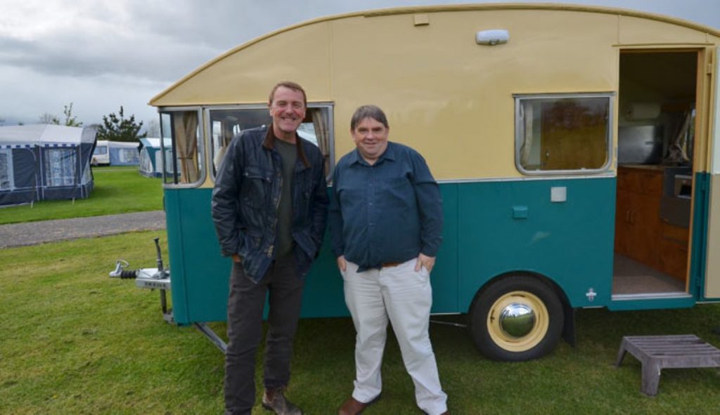 Sprite Caravans special on The One Show with Phil Tuffnell