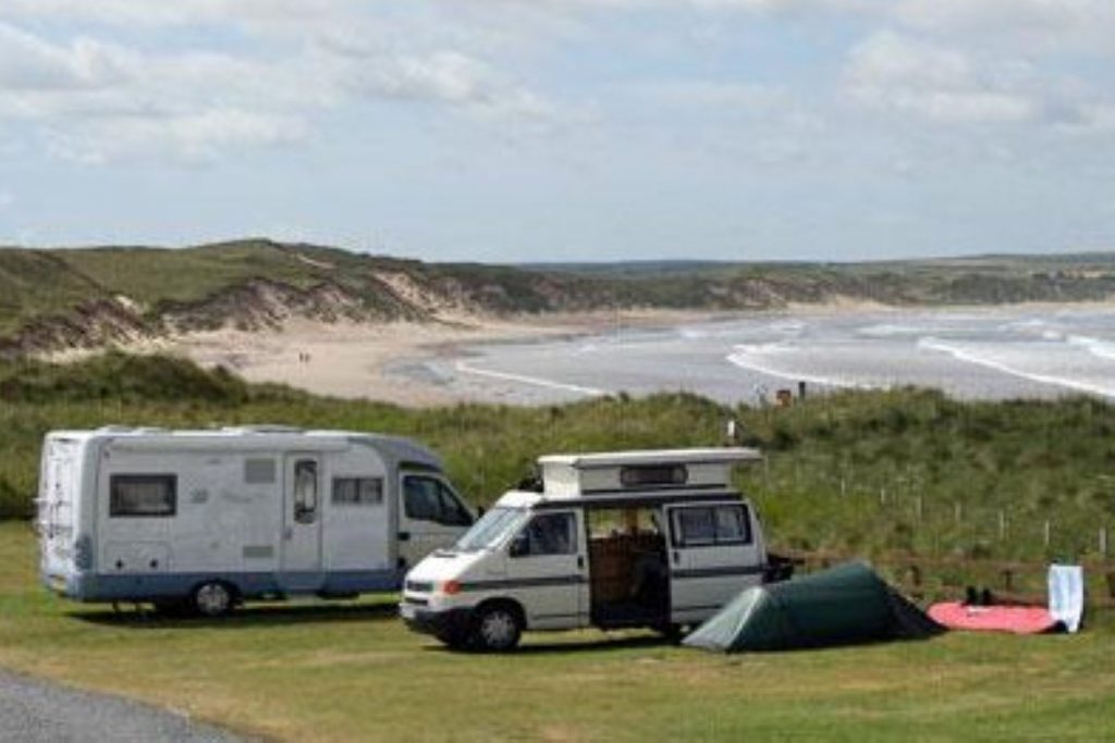 Dunnet Bay Caravan Club Site