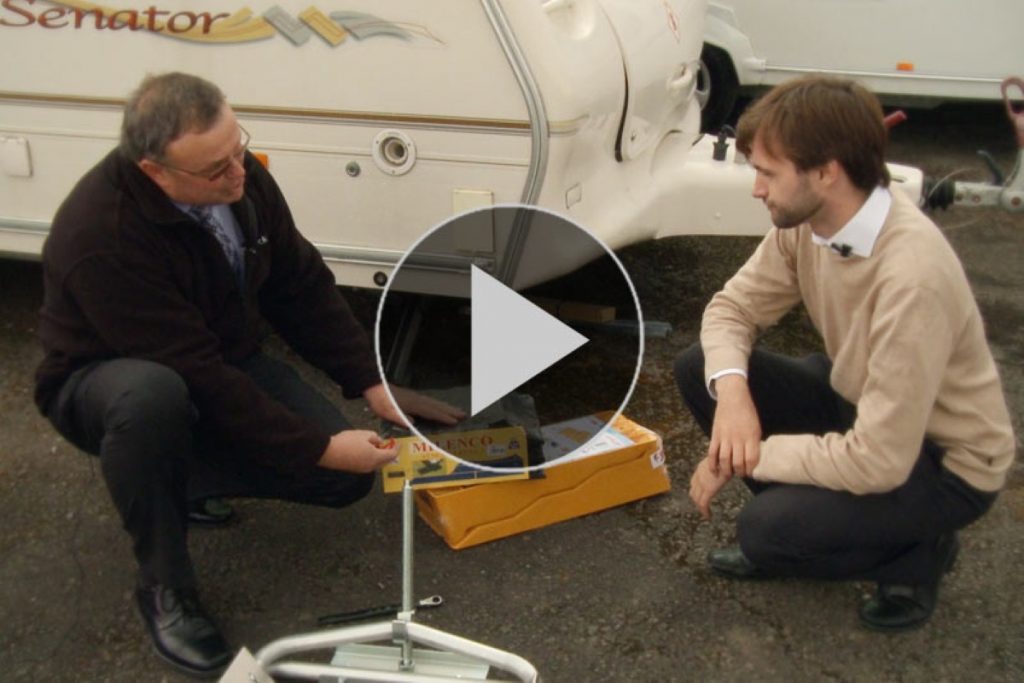 VIDEO: Top tips for levelling your caravan on an uneven pitch
