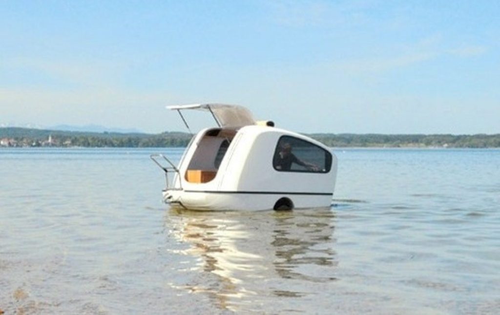 Sealander camper makes a splash on land and water