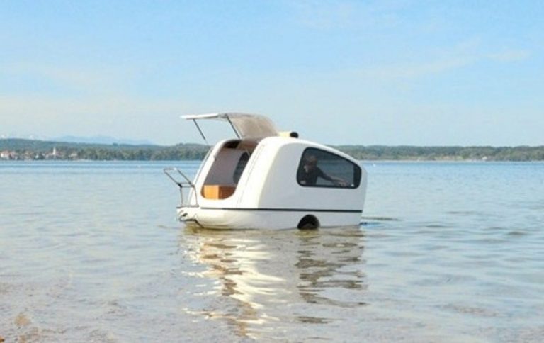 Sealander camper makes a splash on land and water