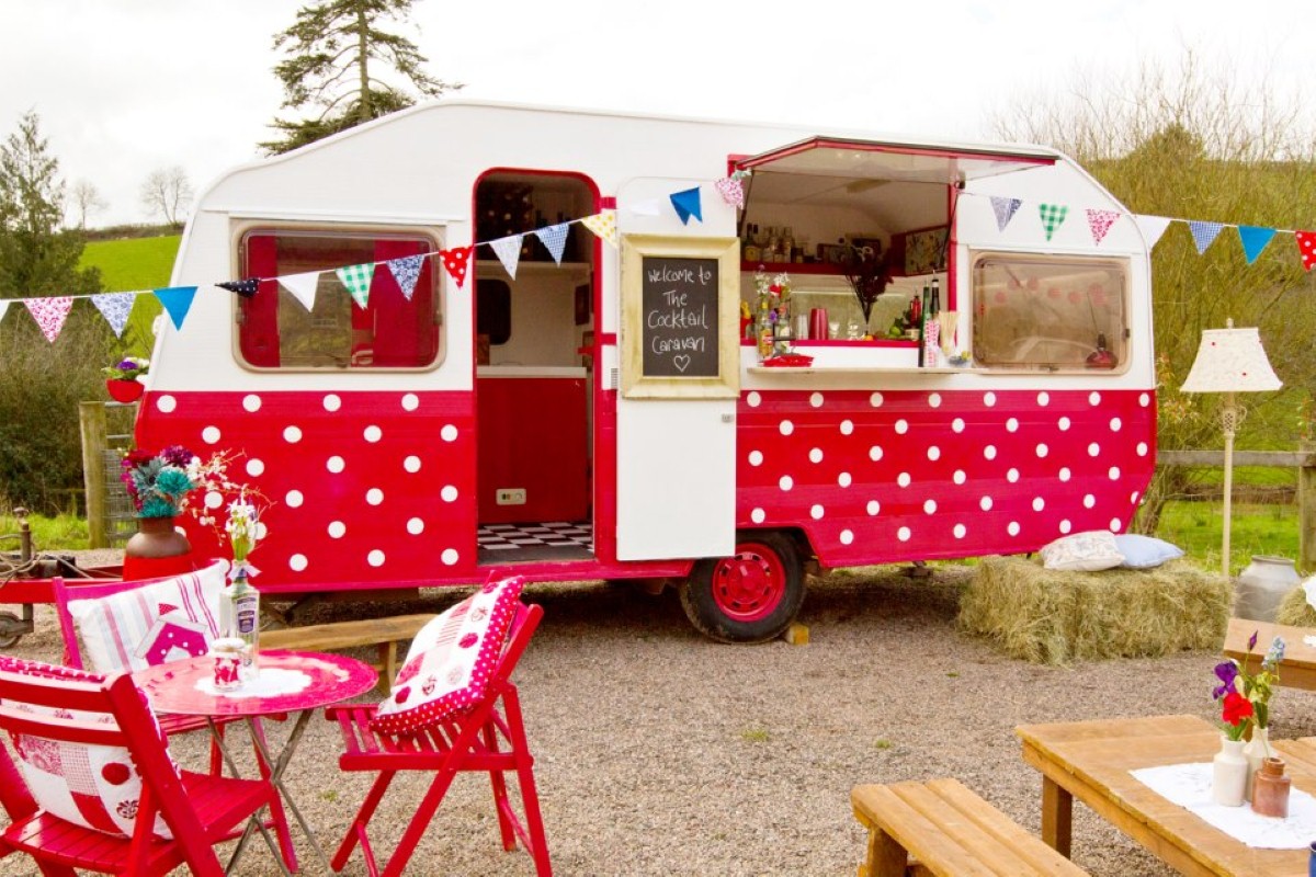 Shaken not stirred: the innovative cocktail caravan for parties